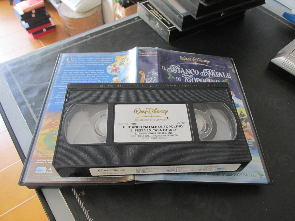 Mickey Mouse's White Christmas VHS Walt Disney Original December 2001 ...