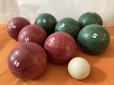 vintage bocce ball set | eBay