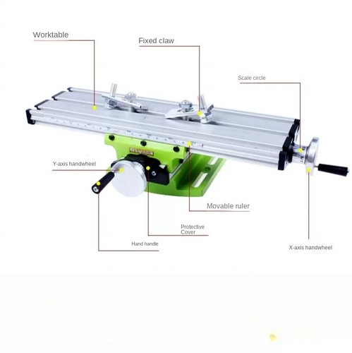 Mini High-Precision Multi-Function Workbench Bench Drill Milling Machine Cross | eBay