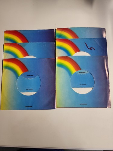 45 RPM 7" RECORD SLEEVES CO. SLEEVE 6 PACK SEE PHOTOS - MCA (SLV28) | eBay