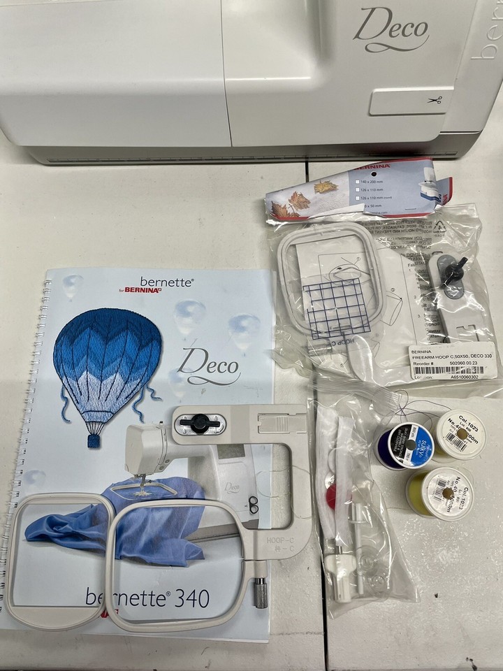 BERNINA Bernette 340 Deco Embroidery Machine Deco 340 | eBay