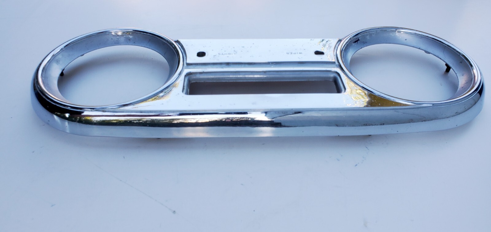 OEM 1952 1953 Hudson Hornet Wasp Chrome Dashboard Speedometer Bezel ...