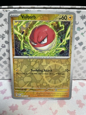 Voltorb 100/165 Common Reverse Holo Scarlet & Violet 151 Near Mint | eBay