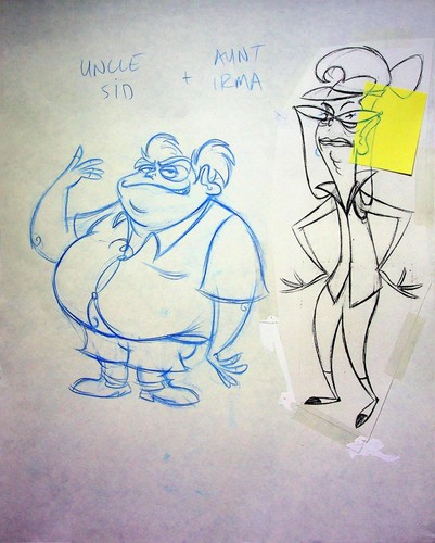 Beetlejuice 1989 Production Chris LaBonte Hand Drawn Series Model Cel ...