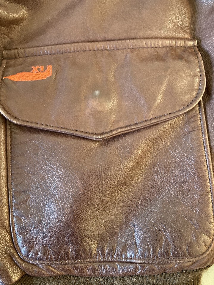 A2 FLIGHT JACKET AVIREX AVG RIGHT STUFF FLYING TIGERS BLOOD CHIT ...
