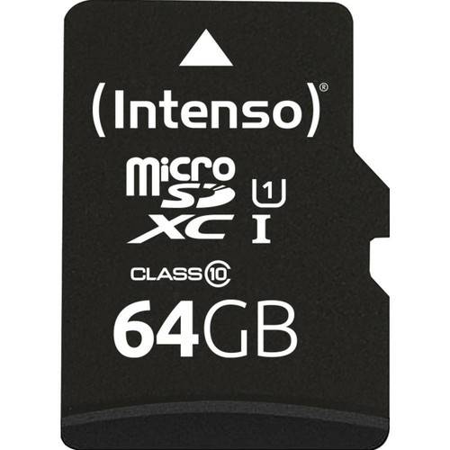 Intenso 64GB microSDXC Performance Carte microSD 64 GB Class 10 UHS-I ...