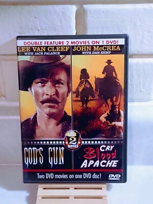 GOD'S GUN & CRY BLOOD APACHE (DOUBLE FEATURE) - DVD | eBay