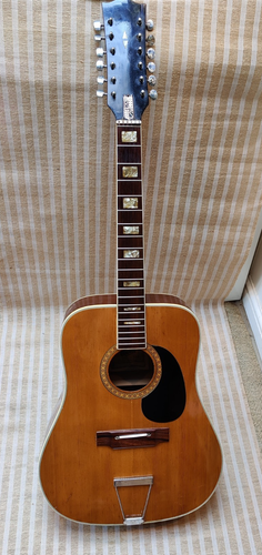 VINTAGE IBANEZ - 628.12 - JAMBOREE 12 STRING ACOUSTIC GUITAR - VINTAGE ...