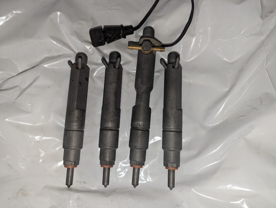 REBUILT VW TDI DIESEL INJECTOR SET 95-2003 GOLF JETTA BEETLE PASSAT 1Z ...