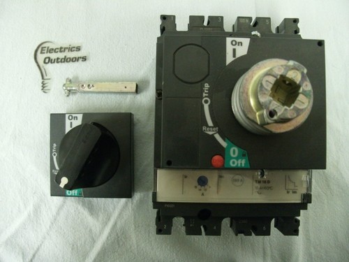 SCHNEIDER ELECTRIC 16 AMP 50 kA TRIPLE POLE MCCB 415V TM16D NSX100N BS ...