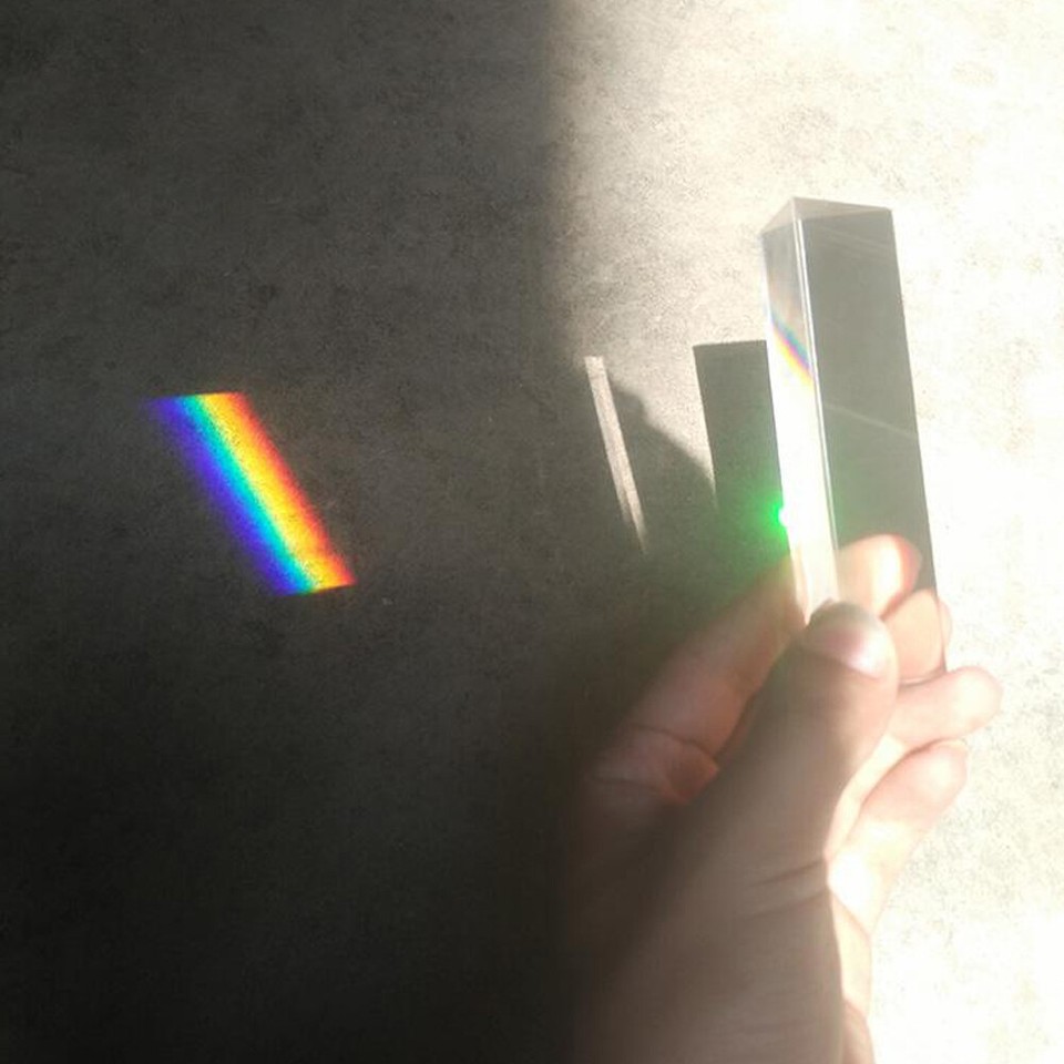 Equilateral Prism Optical Glass Triangular Prism Triple Prism for ...