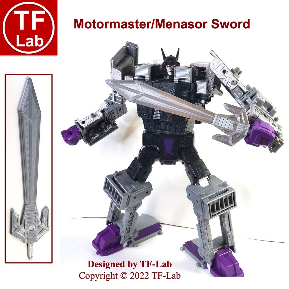 Front Car Mount of Transformers Legacy Motormaster Menasor Stunticon ...
