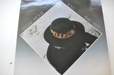 EDGAR FROESE SOLO 1974-1979 Virgin UK Vinyl Record | eBay