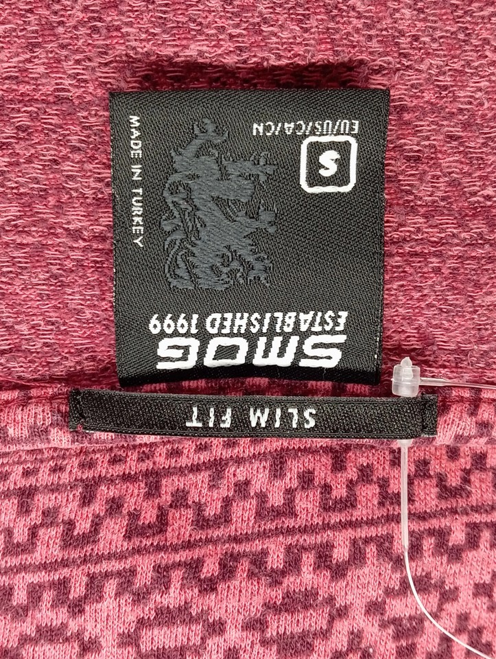 SMOG T-Shirt Donna Rosso Grafica Casual Cotone (IT 40, EU 36) | eBay