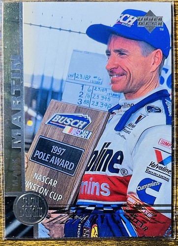 1998 Upper Deck Victory Circle - Season Highlights Mark Martin #97 for ...