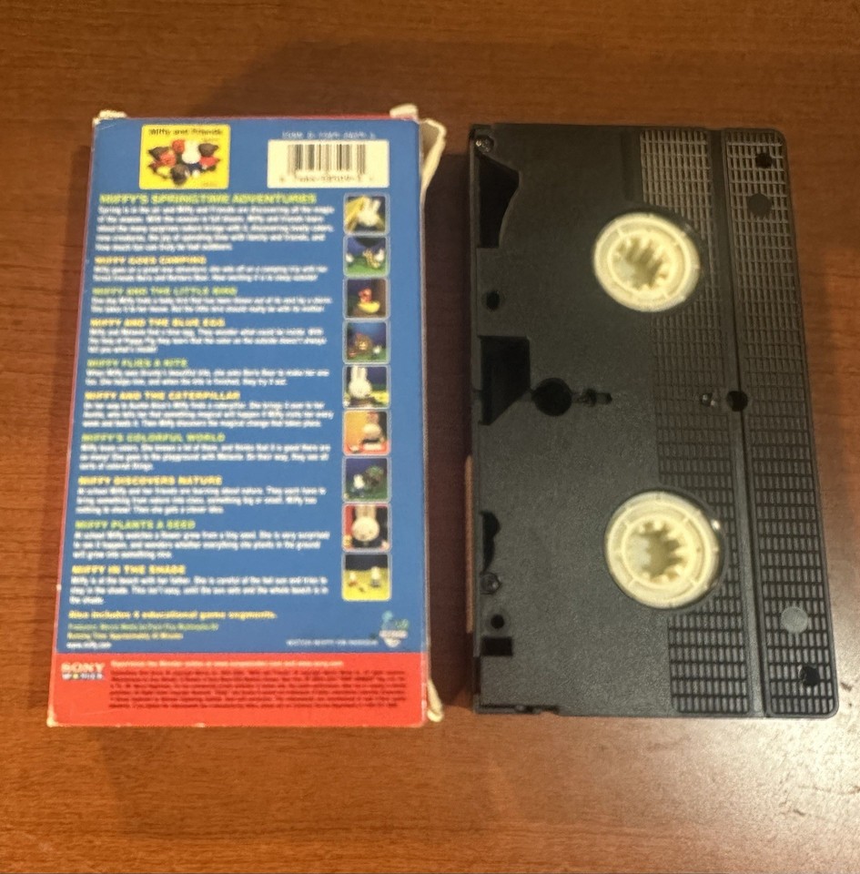 MIFFY AND FRIENDS SPRINGTIME ADVENTURES VHS SONY WONDER RARE KIDS 2004 ...