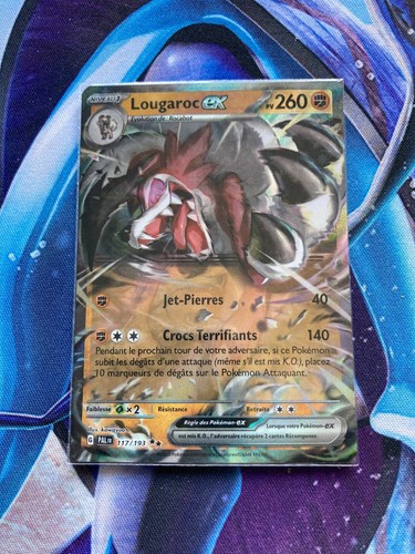 Carte Pokémon Lougaroc ex 117/193 EV02 Évolutions à Paldea | eBay