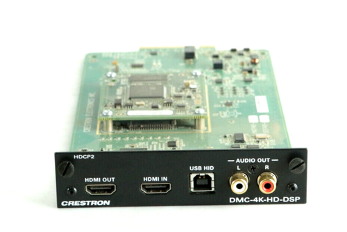 Crestron DMC-4K-HD-DSP HDCP2 Digital Media 4K Input Card (Multiple Avail.) m235 | eBay