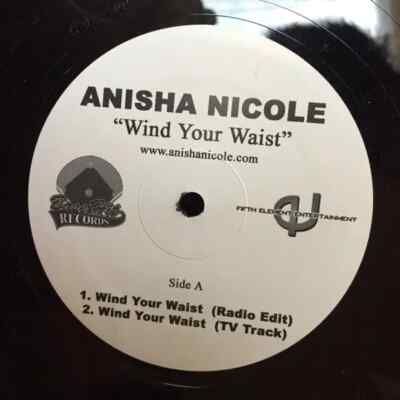 Anisha Nicole Wind Your Waist Vinyl Single 12inch Fifth Element ...
