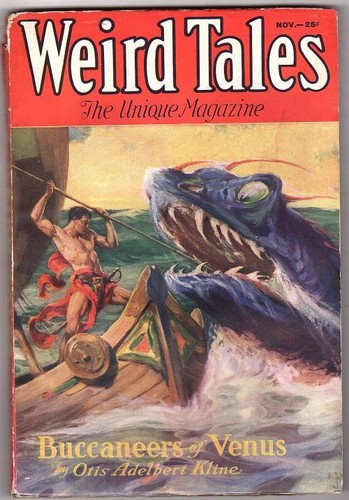 Weird Tales Nov 1932 J.Allen St.John Cvr ; R.e. Howard ; O. A. Kline ...