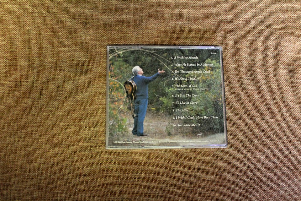 Wayne Hampton CD A Walking Miracle Autographed Religious Devotional ...