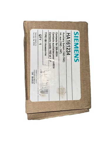 Siemens HA161234 Auxiliary Switch Contact Kit 783643173712| eBay