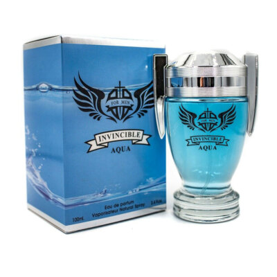 Secret Plus Invincible Aqua Cologne for Men Eau de Parfum 3.4 oz 100 ml ...