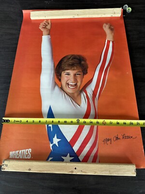 Wheaties Poster Mary Lou Retton Gymnastics 1984 Olympic Team | eBay