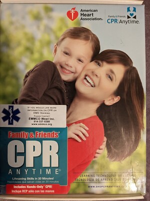 Family and Friends CPR Anytime Training Kit American Heart Association ...
