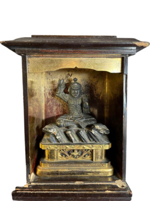Nichiren Sect Sacred Place Nose Kenzan " Myouken Bodhisattva " Seated ...