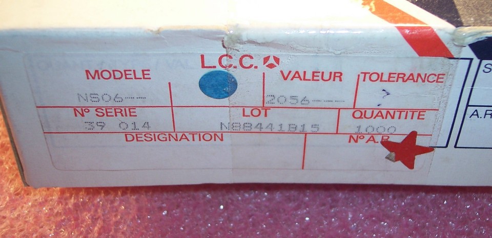 QTY (40) RADIAL NTC THERMISTORS NS06-2056 LCC NOS | eBay