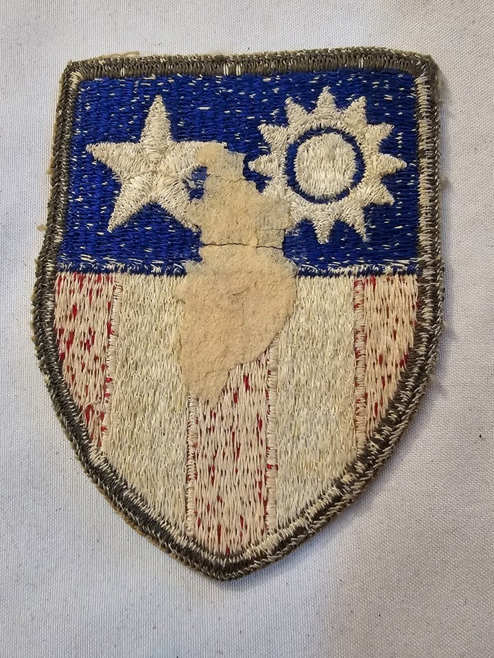 Original WWII US Army China Burma India CBI Theater SSI Shoulder Patch ...