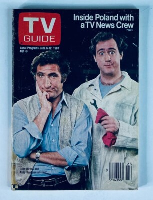TV Guide Magazine June 6 1981 #1471 Judd Hirsch Nashville Ed. No Label ...