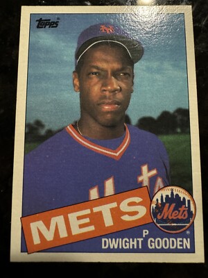 1985 Topps Dwight Gooden Rookie #620 - New York Mets | eBay