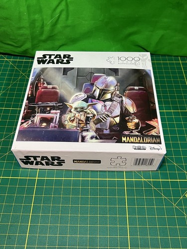 Star Wars Mandalorian 1000 Piece Jigsaw Puzzle with Poster | eBay