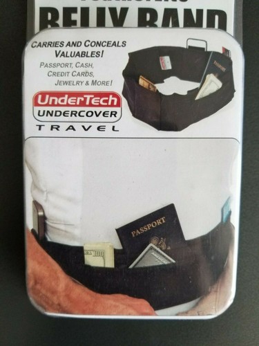 XXXL Undertech Undercover Travel Original Belly Band Black Unisex NEW! | eBay