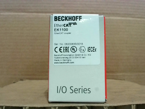 Beckhoff EK1100 EtherCAT Coupler Terminal Module 100 Mb/s - Factory ...