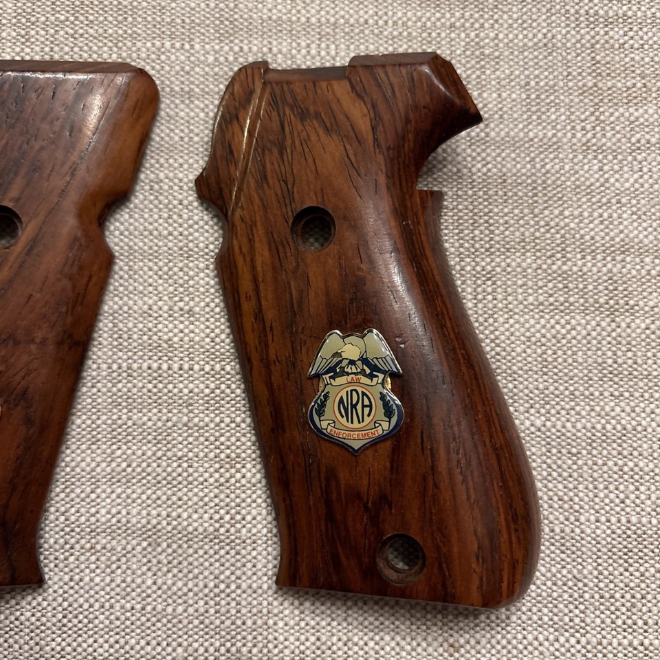 Sig Sauer P 220 Grips NRA Law Enforcement Tribute P220 .45 ACP Walnut ...