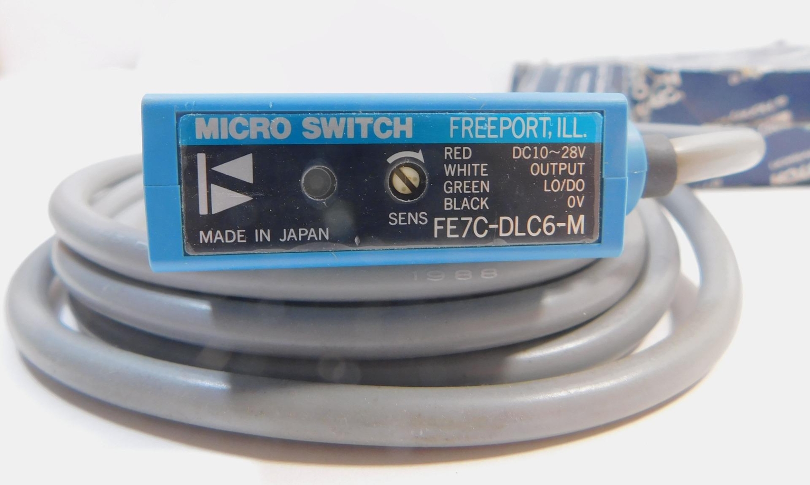 Honeywell Micro Switch Sensor FE7C-DLC6-M with 78" lead no mounting ...