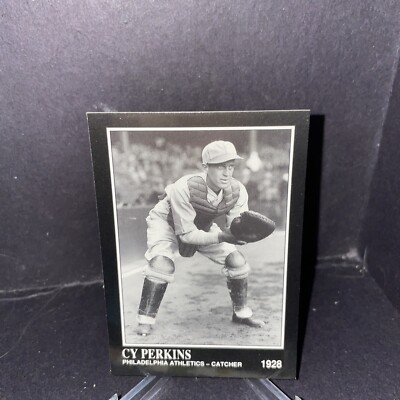 1991 CONLON COLLECTION TSN - CY PERKINS #185 PHILADELPHIA ATHLETICS | eBay