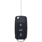 2For 2011 2012 2013 2014 2015 2016 Volkswagen VW Jetta Remote Key Fob ...