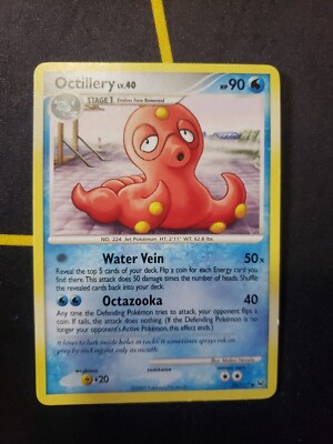OCTILLERY PLATINUM BASE SET POKEMON CARD 58/127 | eBay