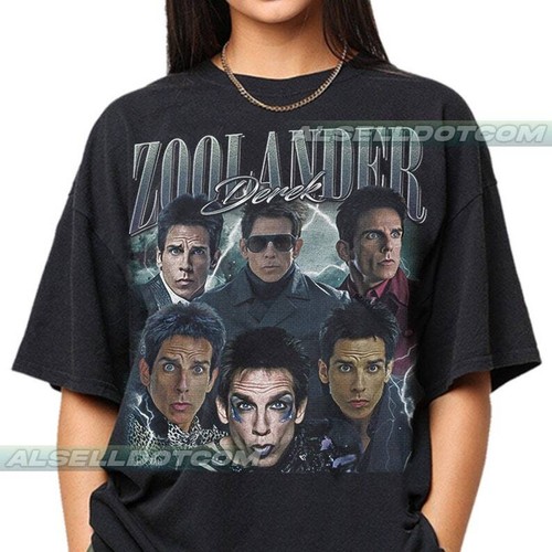 Limited Derek Zoolander Vintage T-Shirt, Gift For Women and Man Unisex ...