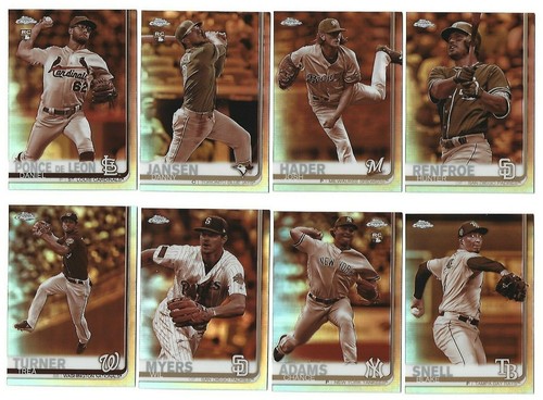 2019 Topps Chrome Sepia Refractors - 9 Card Lot | eBay