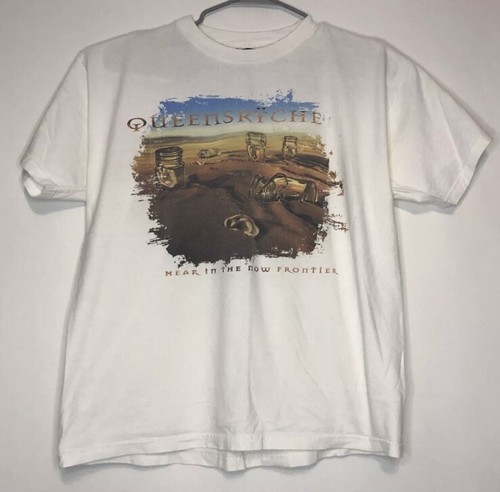Vintage Queensryche Here in the Now Frontier 1997 Tour T-Shirt ...