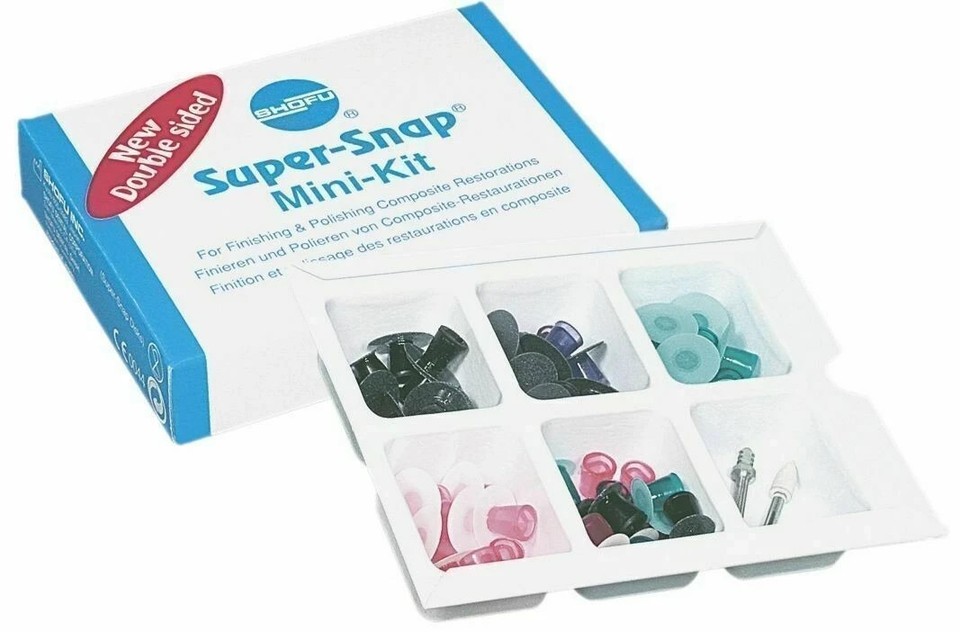 SHOFU SUPER SNAP MINI KIT DENTAL FINISHING POLISHING 100% GENUINE | eBay