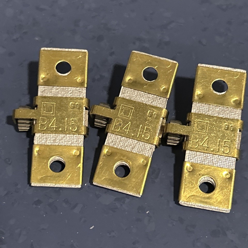 Square D B4.15 Lot Of 3 New In Box Heater Overload Relay Thermal Unit ...