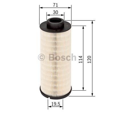 KRAFTSTOFFFILTER BOSCH 1 457 431 724 A FÜR OPEL MOVANO,VIVARO,MOVANO B ...
