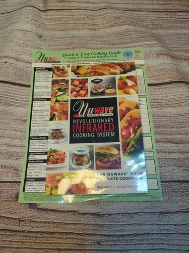 Nuwave Pro Infrared Oven Complete Cookbook Cooking System Manual And ...