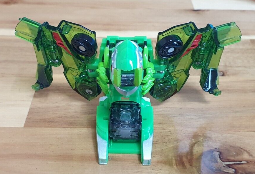 Sonokong MECARD BALL FI-MOTH GREEN Transformable Robot Car Figure ...